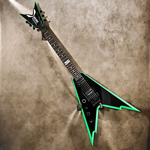 Dean Left Handed USA Custom Shop Dime Razorback V | Reverb Australia