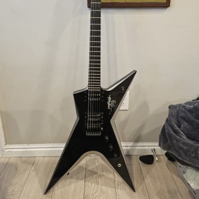 Washburn Dime 3 Stealth 2002 - Gloss black and silver | Reverb