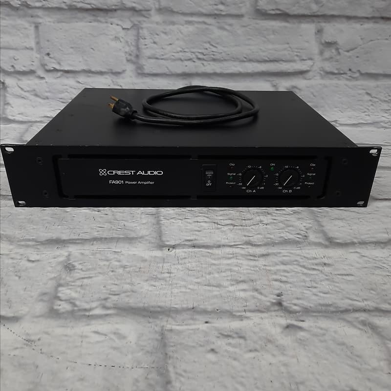 Crest Audio FA-901 800-Watt Power Amplifier | Reverb