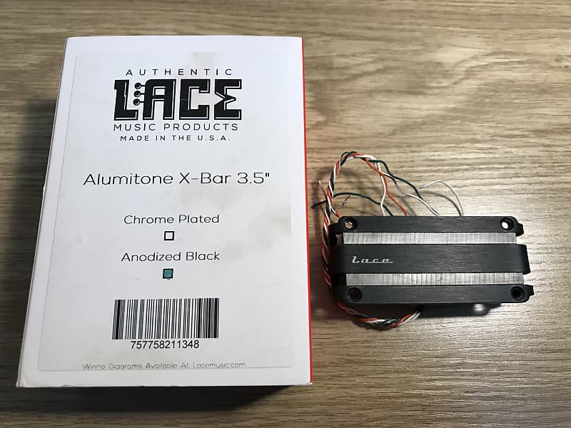 Lace Alumitone X-Bar 3.5" 7 String Guitar Pickup | Reverb