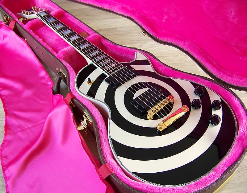 TPP Zakk Wylde "Bullseye" Gibson Les Paul Custom EMG | Reverb UK