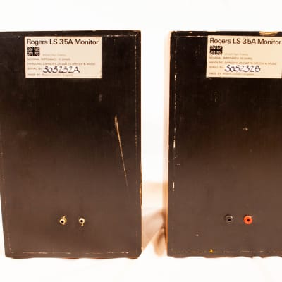 Rogers LS3/5A Monitor 1980-1990 - Bois | Reverb Deutschland