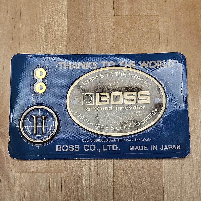 Boss Keychain / Plate | Reverb