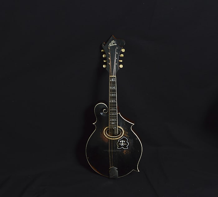 Gibson F-2 3 Point Mandolin 1906 black | Reverb
