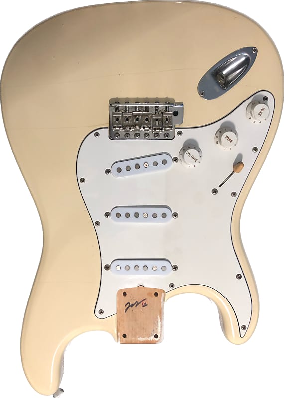 Left Handed Stratocaster Body MIJ | Reverb