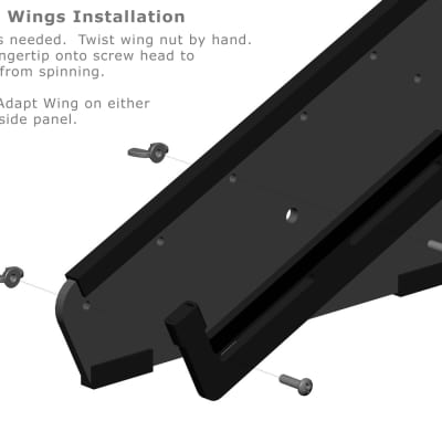 Desktop Synth Stand - Large, 2 tier, ADJUSTABLE & EXPANDABLE | Reverb