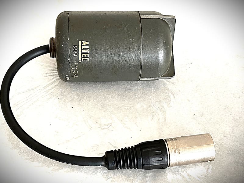 Vintage 1940's Altec 633A "Saltshaker" Dynamic Microphone | Reverb