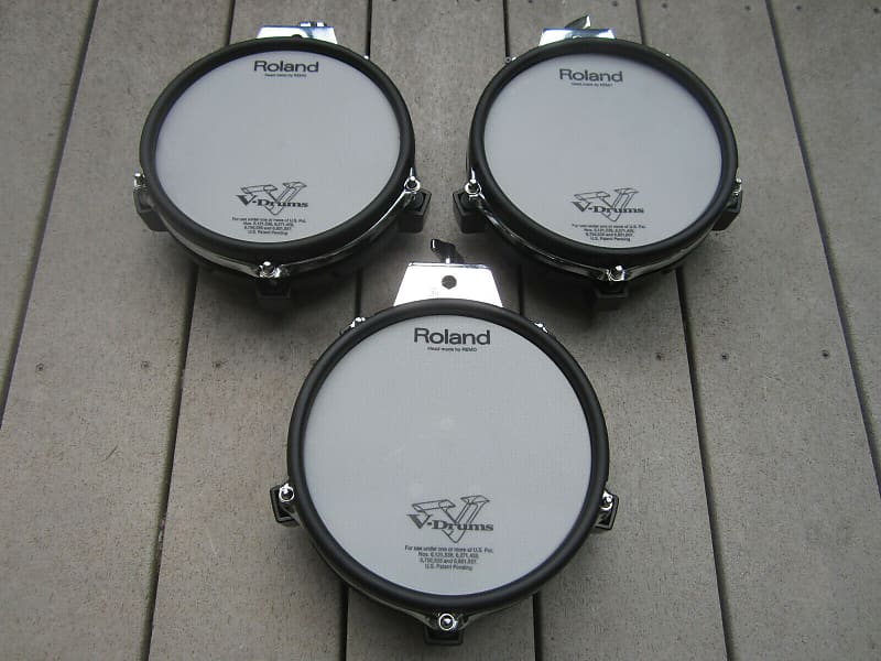 THREE Roland PD-85 BK Dual Mesh V Drum Pad PD85 PD-85bk | Reverb
