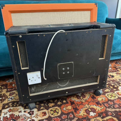 Vintage Vox AC30 2x12 Guitar Combo Cabinet Amplifier EMPTY | Reverb