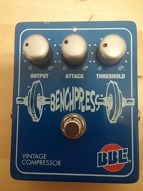 BBE BenchPress Vintage Compressor Blue | Reverb