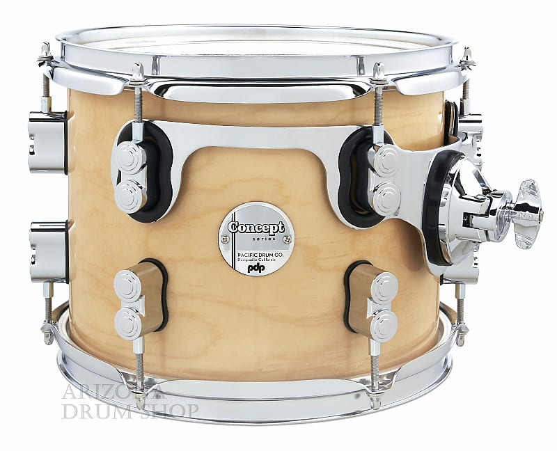 PDP Concept Maple Series 10 inch Tom Natural Lacquer | Reverb