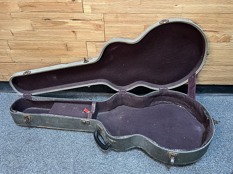 Gretsch Hard Shell Guitar Case Ess & Ess 1960's - Grey - | Reverb