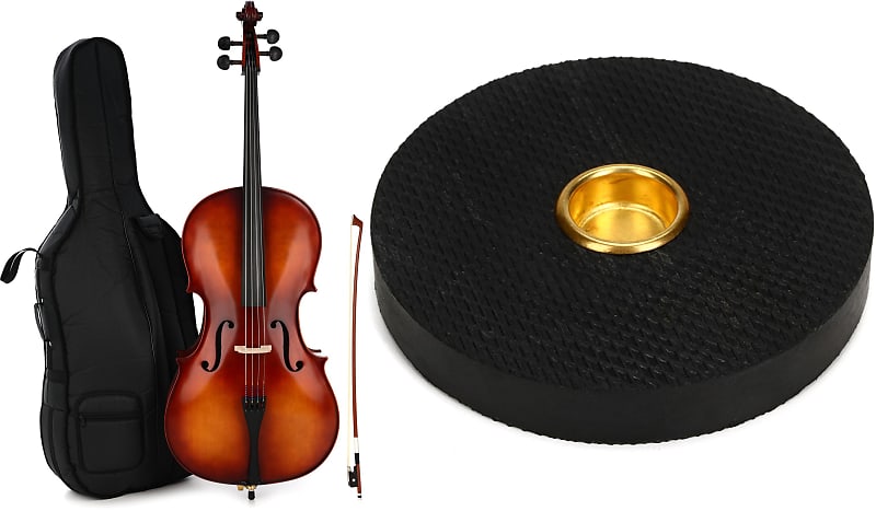 Knilling 154S 4/4 Size Sebastian Student Cello Outfit with | Reverb