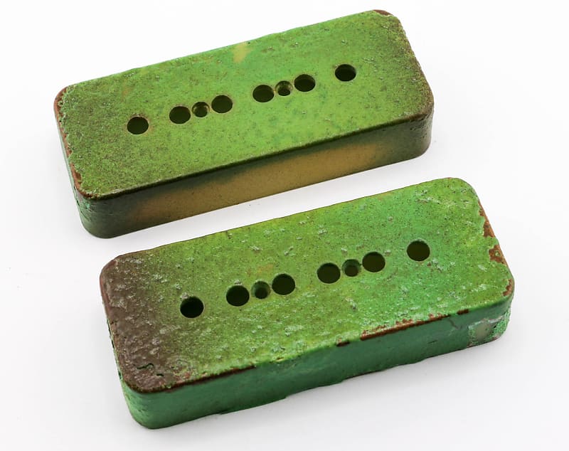 AGP ™ - Aged Relic P90 Soapbar Guitar Pickup Covers 50mm | Reverb