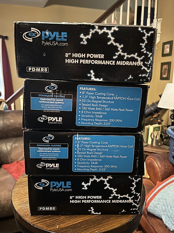 Pyle PDMR8 Midrange Speakers - Set of 4 | Reverb
