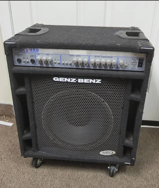 Genz Benz NeoX 400 Four Hundred Bass Guitar Amplifier Combo | Reverb