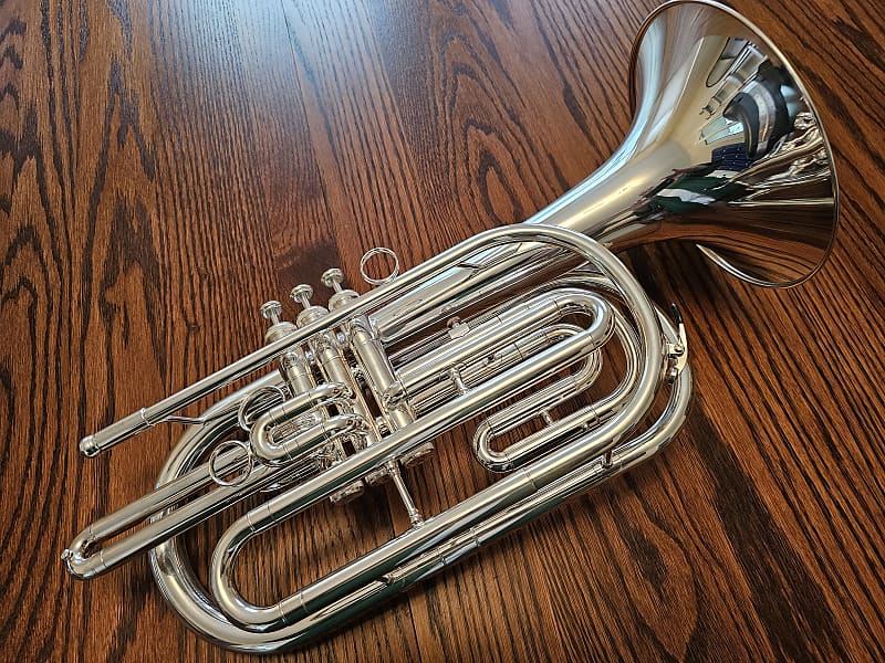 Wessex Bb Flugabone (Marching Trombone) FB-124 Silver - | Reverb