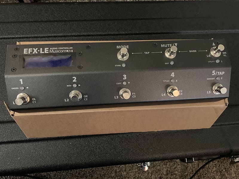 MusicomLab EFX-LE Loop Switcher and MIDI Controller | Reverb