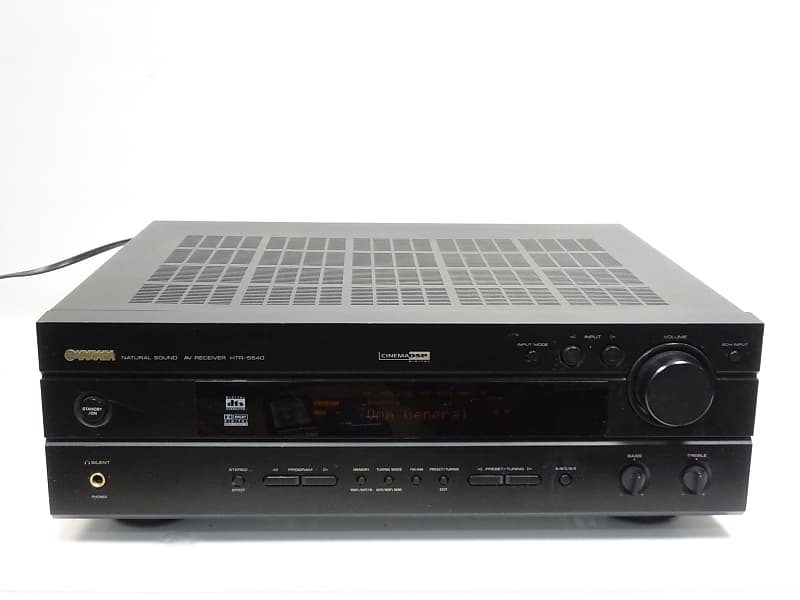 Yamaha HTR-5540 FM/AM AV Receiver Amplifier 210W | Reverb