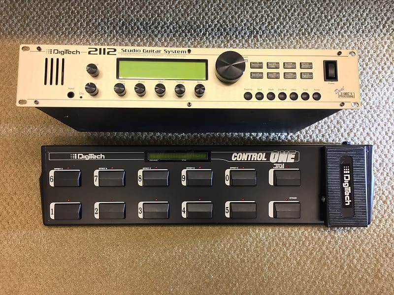 DigiTech 2112 Rack effects processor and Control One Foot | Reverb