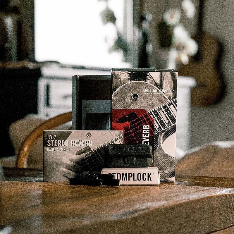 Box + StompLock + Accessories ONLY - DigiTech Hardwire RV-7 | Reverb