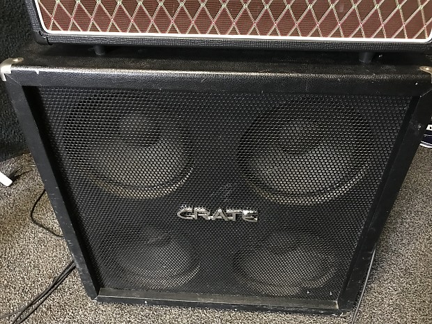 Crate GT412ST Black 4x12 speaker cabinet | Reverb