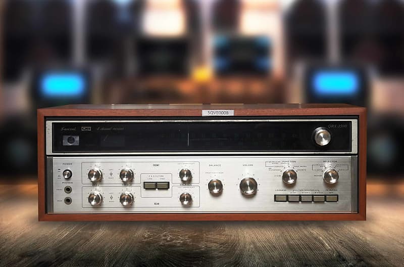 SANSUI QRX-3500 RECEIVER - RECAPPED, SERVICED, TESTED & FULLY | Reverb