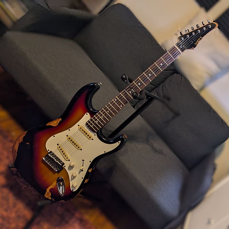 Vintage Samick Stratocaster 1978 - Relic (restored) | Reverb