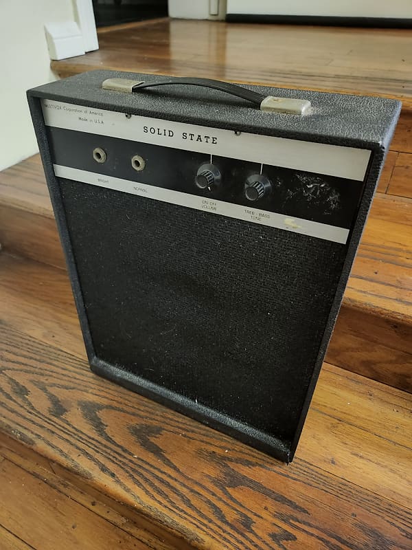 Rare Vintage Multivox Solid State Guitar Amplifier Combo Amp | Reverb