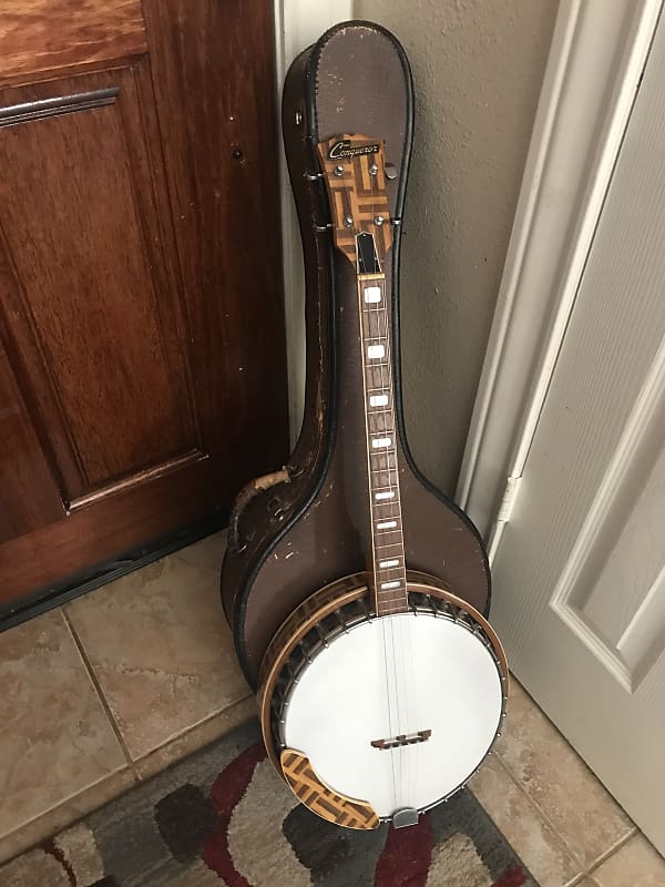 Vintage Bruno Conqueror 1960’s-1970’s banjo | Reverb