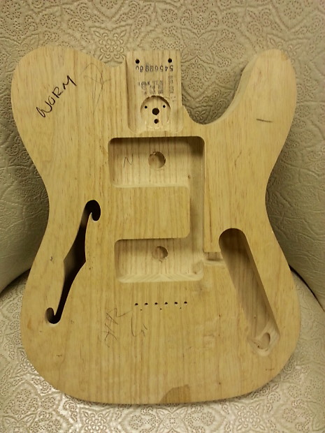 Fender Thinline Telecaster Body - Factory 2nd - 70's RI - | Reverb