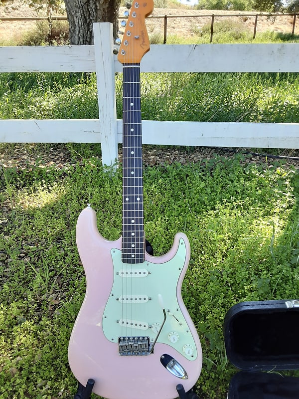 Warmoth Stratocaster 15 Shell Pink | Reverb