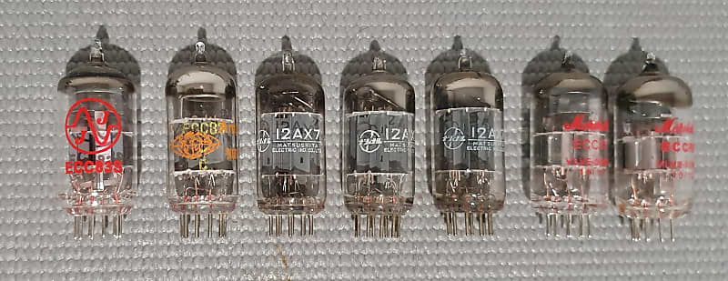 Amperex, Matsushita, Marshall, JJ ECC83/12AX7 | Reverb