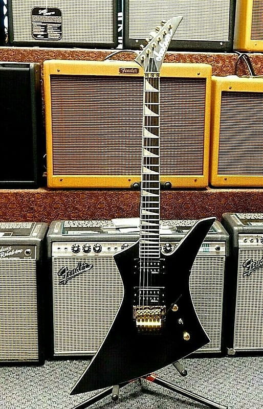 Jackson X Series Kelly KEX Guitar! Satin Black w / Gold | Reverb