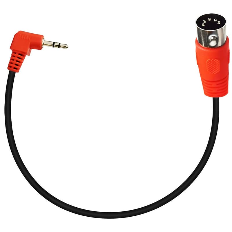5Pin DIN Cable, DIN 5Pin MIDI Male to 3.5mm TRS Male Stereo | Reverb