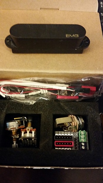 EMG-EMG-SA-Alnico-Single-Coil-Active-Strat Pickup-Black free | Reverb