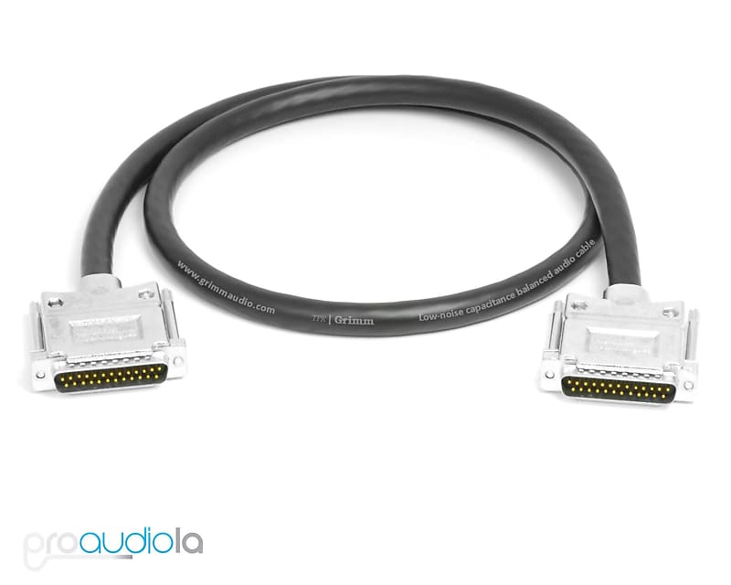 Grimm TPR8 DB25 Balanced Analog Snake | D-SUB to DSUB | 25 | Reverb