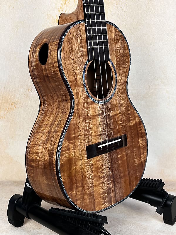 Phil Henderson Custom Tenor Ukulele w/ Koa Wood and Side | Reverb