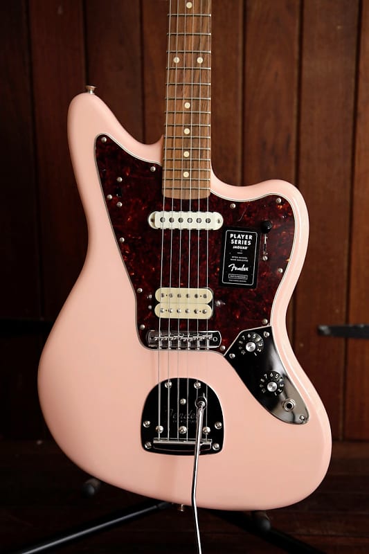 Fender Limited Edition Player Jaguar Shell Pink | Reverb