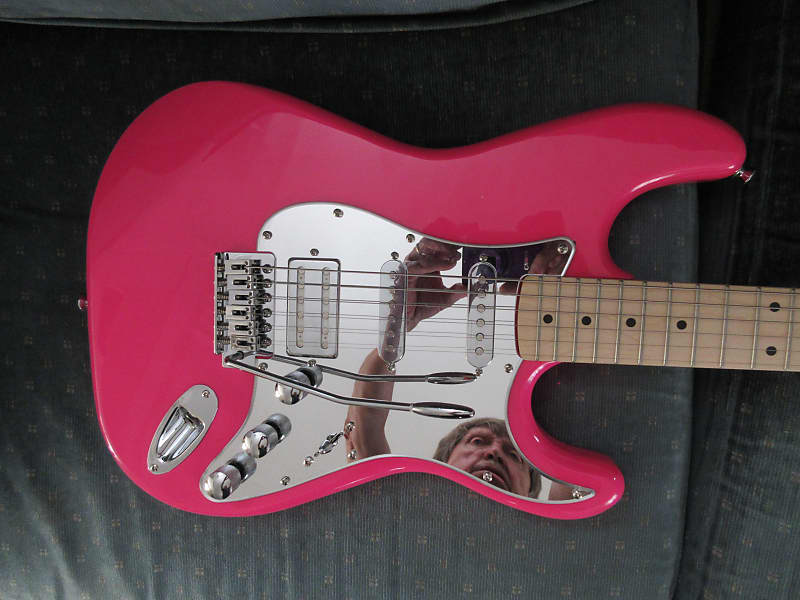 ~Cashified~ Kramer Stratocaster-Style Pink Rock 'n' Roller | Reverb