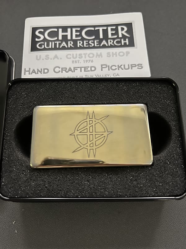 Schecter CUSTOM SHOP BRIDGE -Synyster Gates Gold Humbucker In | Reverb