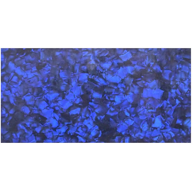 Incudo Blue Pearloid Celluloid Sheet - 200x100x0.96mm | Reverb