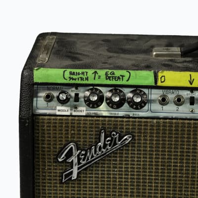 Fender Bandmaster Reverb TFL5005D Amplifier Owned by Sonic | Reverb