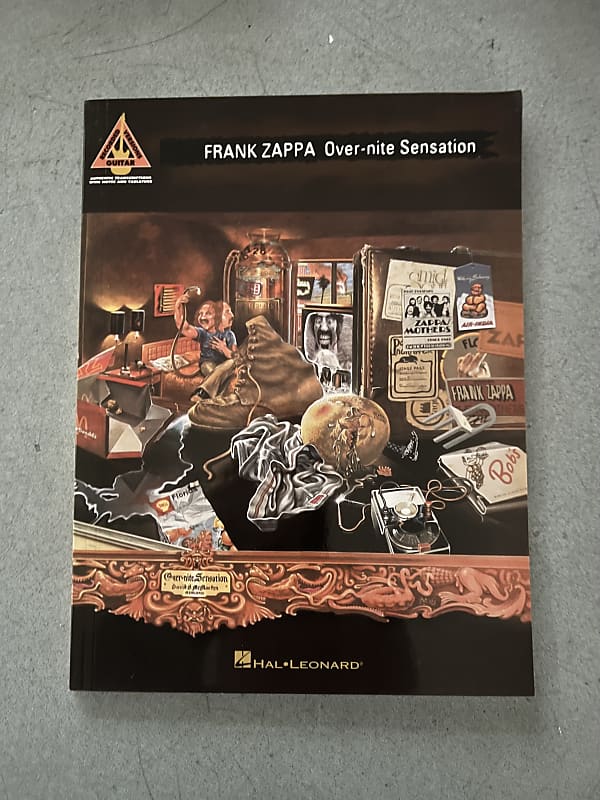 Hal Leonard Frank Zappa Over-Nite Sensation Tab 2011 - | Reverb UK