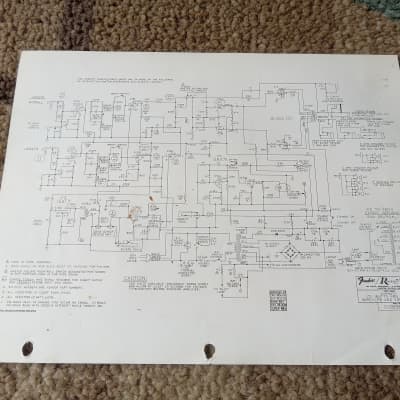 Vintage 1980 Fender Super Reverb Amplifier Parts List and | Reverb