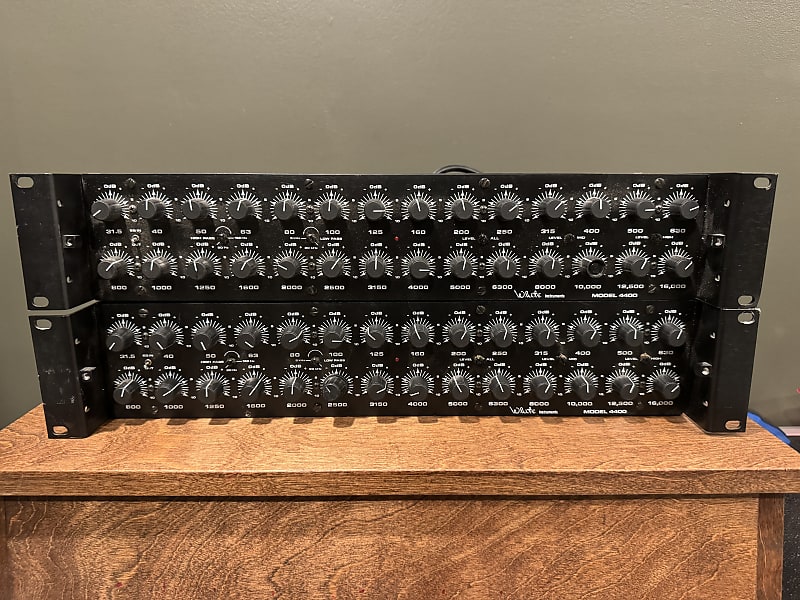 White Instruments EQ Rack (Pair) | Reverb