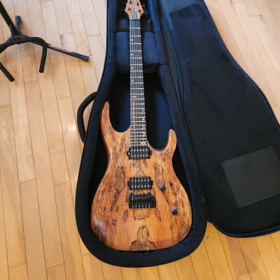 Kiesel DC6x 2019 Upgraded Spalted Maple | Reverb
