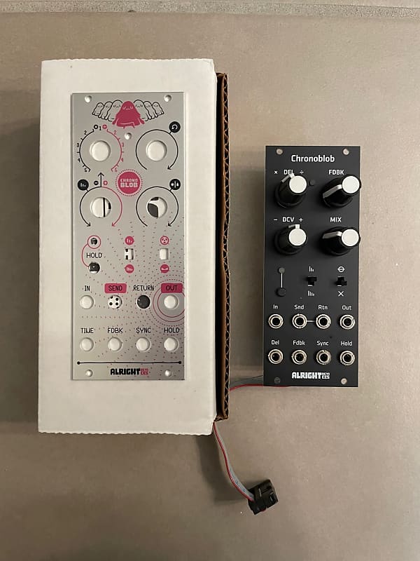 Alright Devices Chronoblob - Custome Black Plate comes with | Reverb