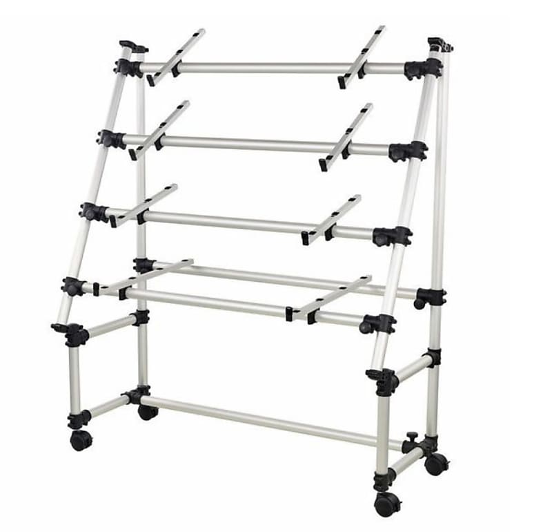 Jaspers 4R-120S 4 Tier Keyboard Stand w. LOTS of EXTRAS | Reverb