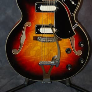 Maestro by Teisco 335 Style Made in Japan Pro setup Newer | Reverb